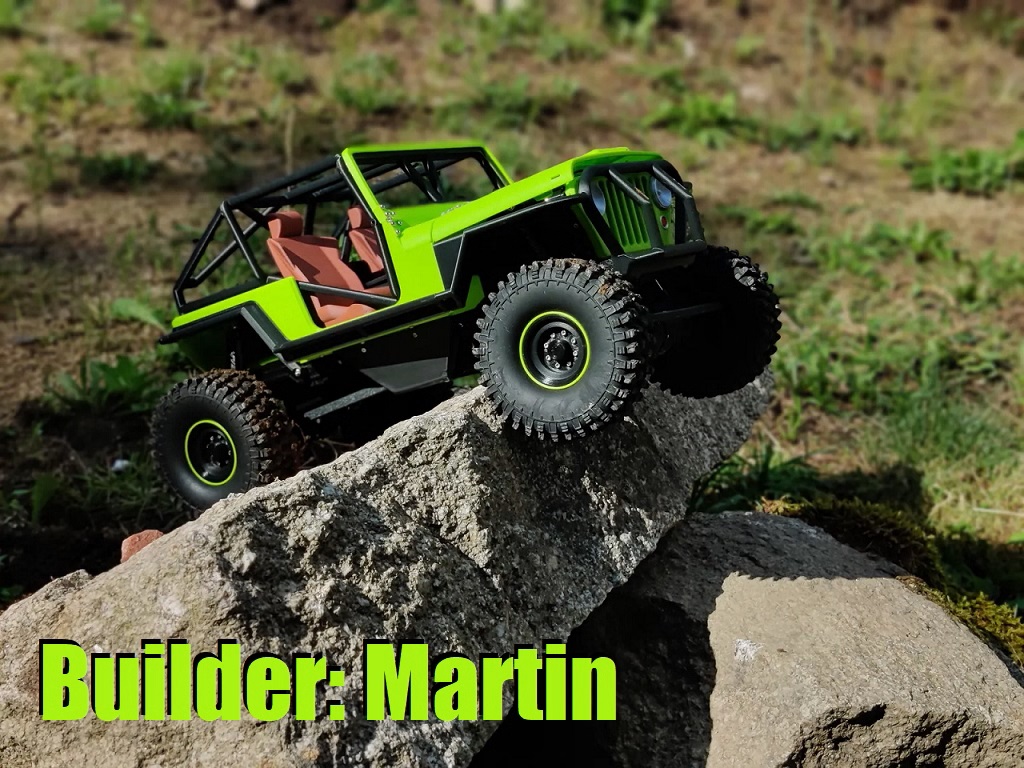THUMPER 1:8 scale RC Car CJ7 Rock Crawler by BlackCrow (No supports ...