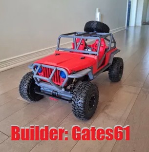 THUMPER 1:8 scale RC Car CJ7 Rock Crawler by BlackCrow (No supports ...