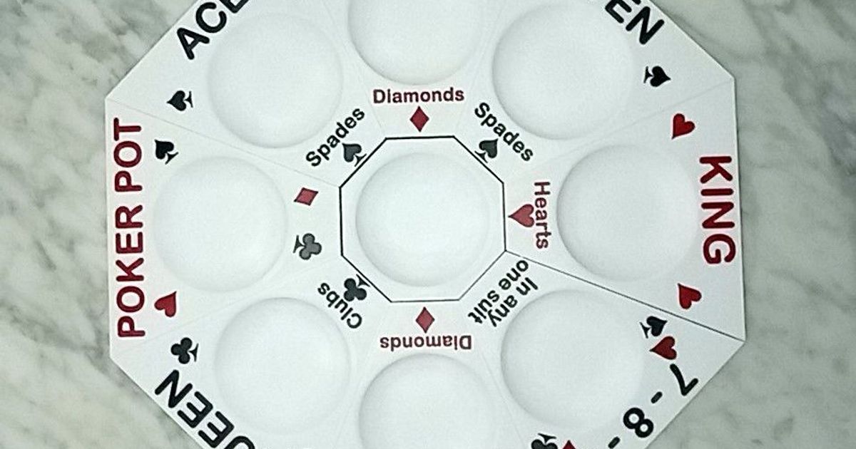 Rummoli Card Game by Peter Main | Download free STL model | Printables.com