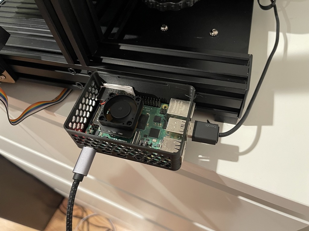 Raspberry Pi 4 Mount For 80x40 Extrusion Ender 3 V2 By Alex Krush