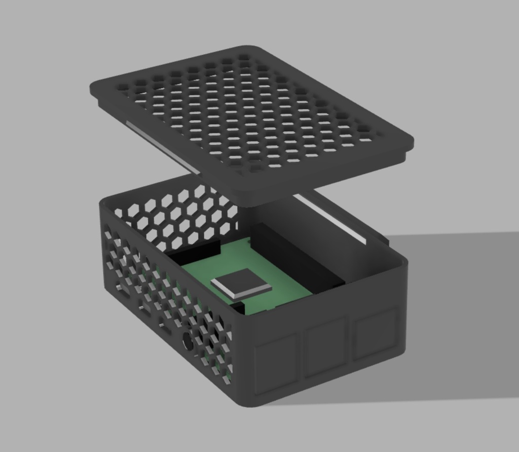 Raspberry Pi 4 Mount For 80x40 Extrusion Ender 3 V2 By Alex Krush