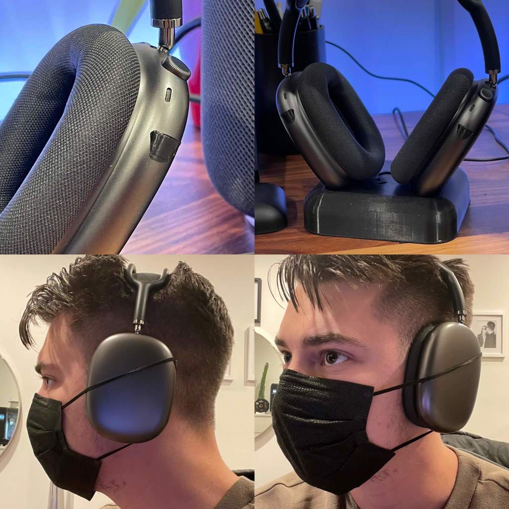 AirPods Max Mask Hook by Alex Krush | Download free STL model ...