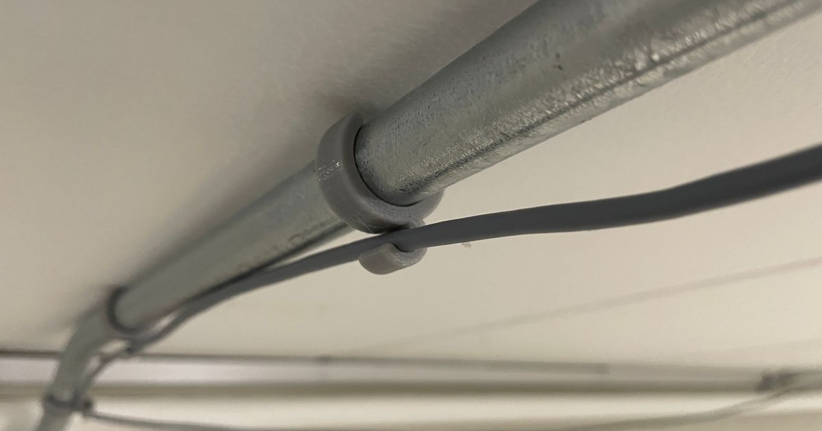 EMT Snap on Clip for Wire by charlescho | Download free STL model ...