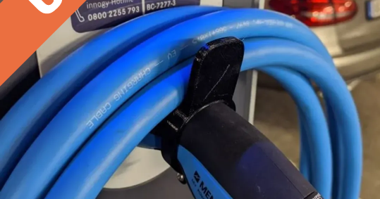Typ 2 EV Charging Cable Bracket (Typ Mennekes/BMW/Jetty) by Berry00 ...
