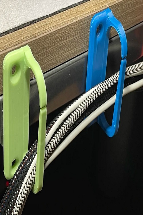 Quick Access Desktop Cable Raceway by Micro Center | Download free STL ...