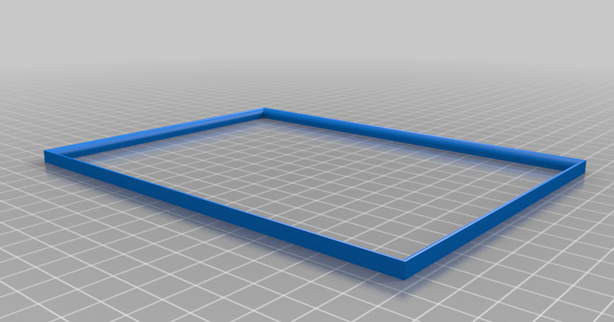 WWF Picture Frame by ironfan72 | Download free STL model | Printables.com
