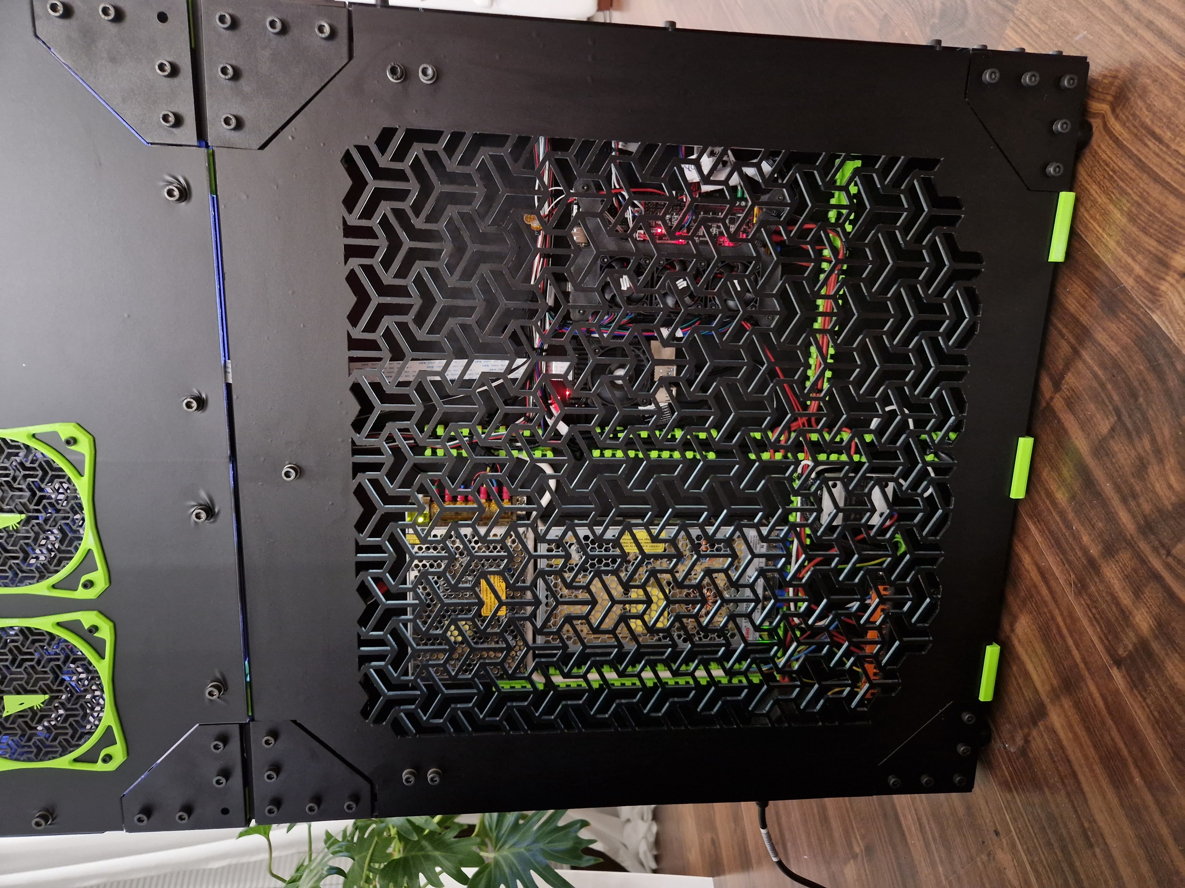 RatRig V-Core 3 Electronics Back Panel by Bubujoe | Download free STL ...