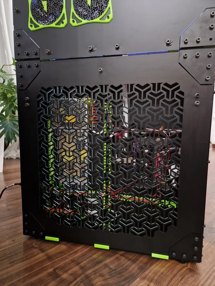 RatRig V-Core 3 Electronics Back Panel by Bubujoe | Download free STL ...