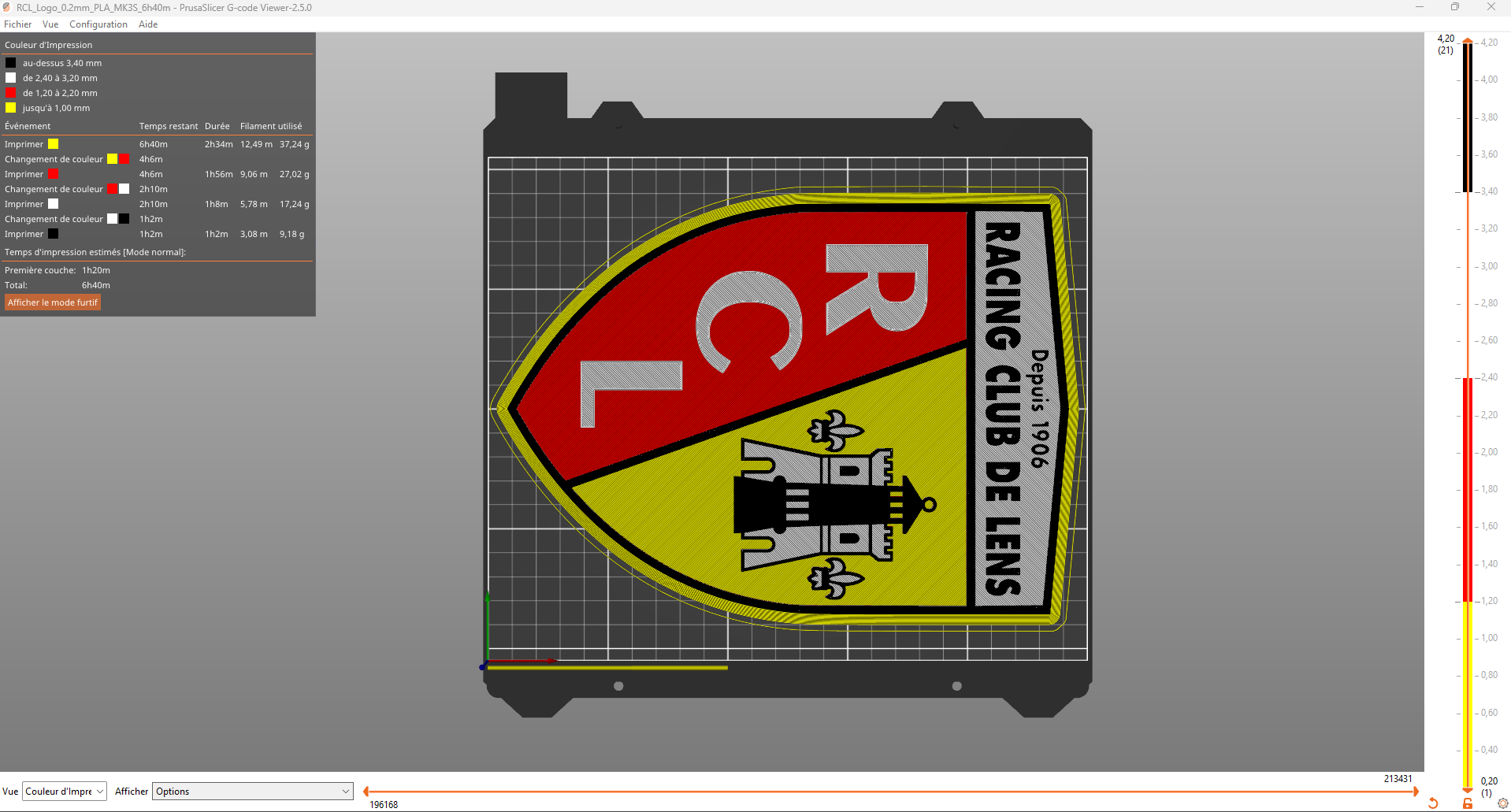 Logo RCL by Romain Villatel | Download free STL model | Printables.com