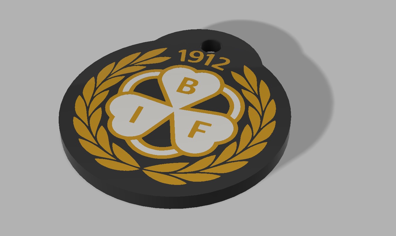 Brynäs IF keychain by Felix | Download free STL model | Printables.com