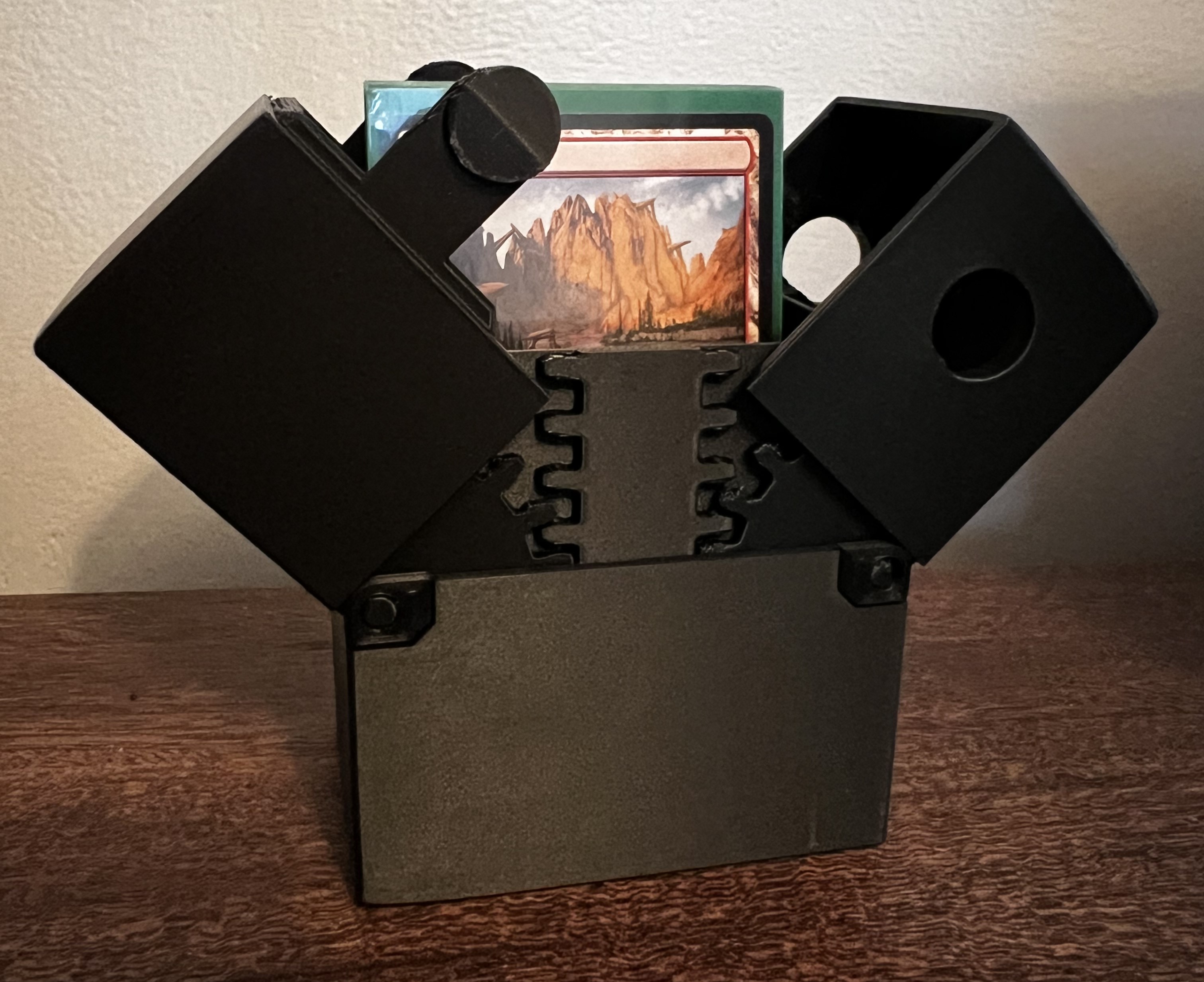 Ccg Geared Card Box Lid Remix By Carl Download Free Stl Model