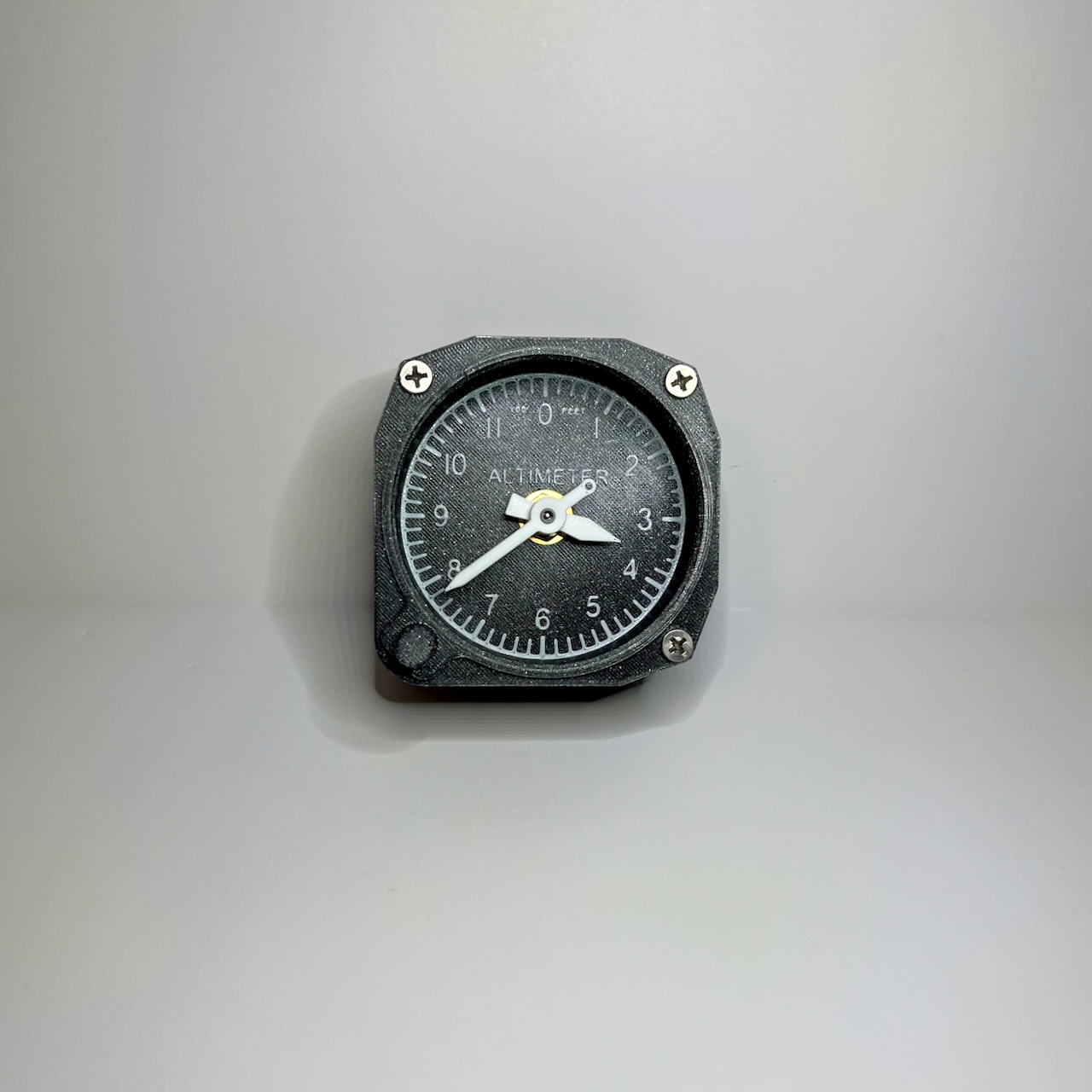 WWII Style Altimeter Desk Clock remix by Jake | Download free STL model ...