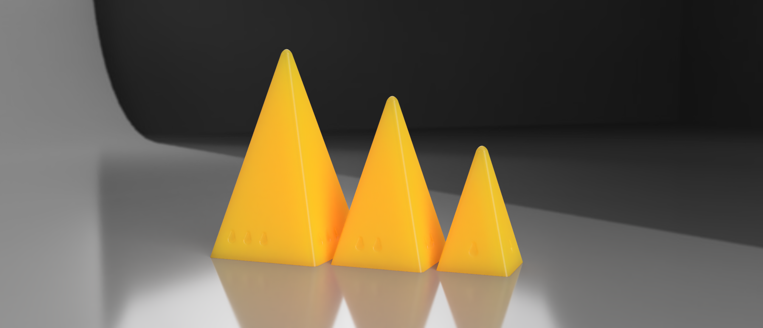 Pyramids Compatible Game Pieces by Line Arc Line | Download free STL ...