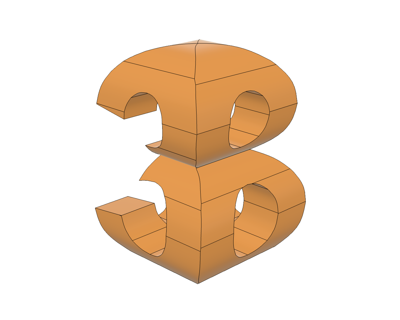 Stereo Digits 0123456789 by cewo | Download free STL model | Printables.com