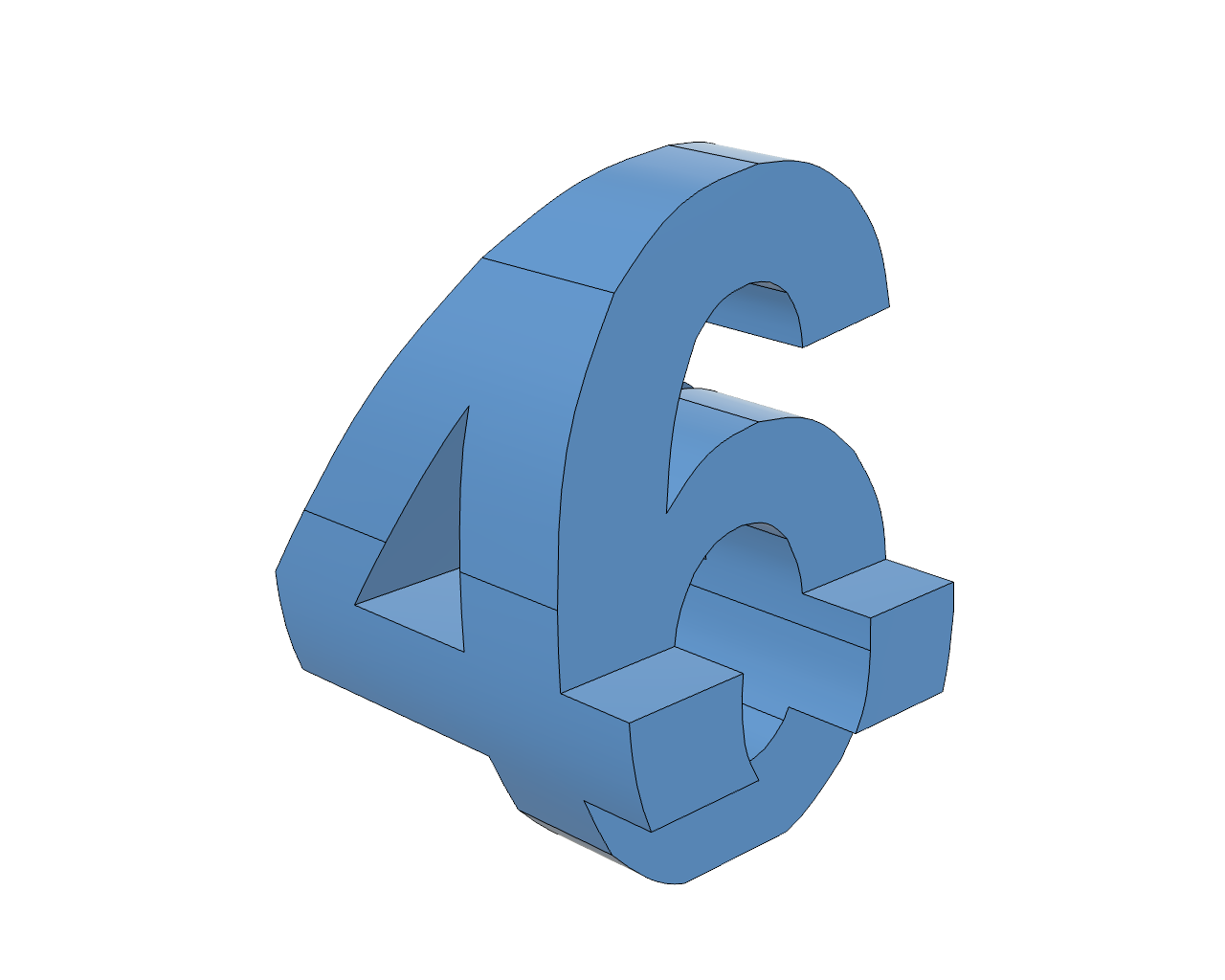 Stereo Digits 0123456789 by cewo | Download free STL model | Printables.com