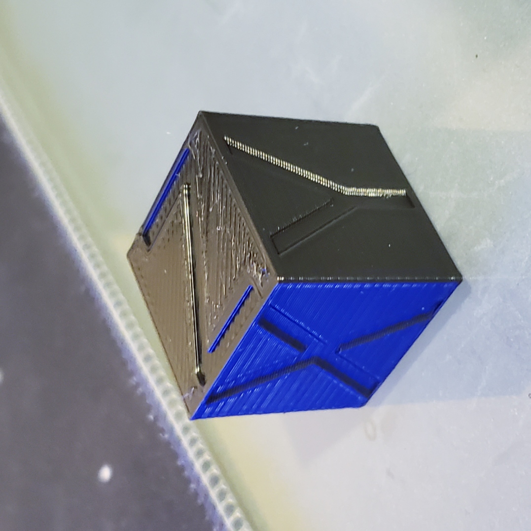XYZ Measuring Cube by Redcoat509 | Download free STL model | Printables.com
