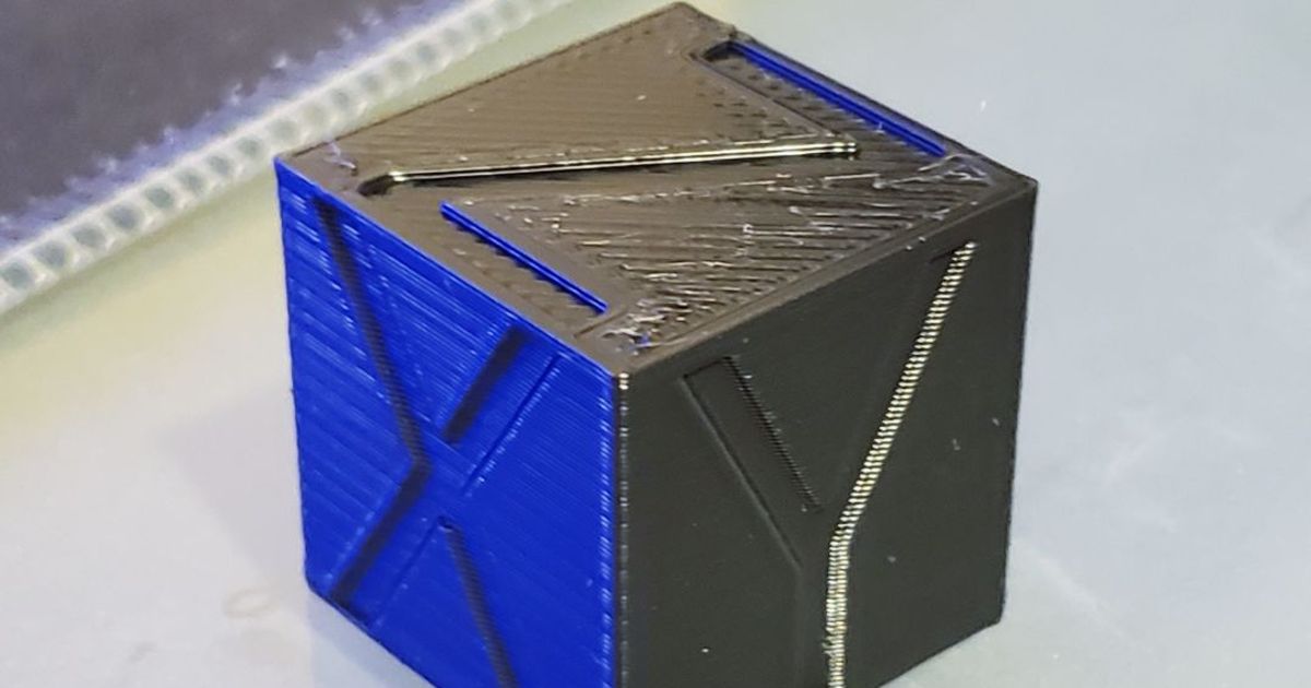 Xyz Measuring Cube By Redcoat509 Download Free Stl Model