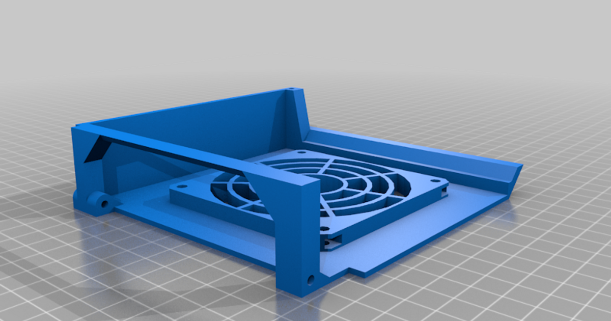 The ULTIMATE Ender 3 Pro Rear Electronics Case Upgrade Kit by Skappy21 ...