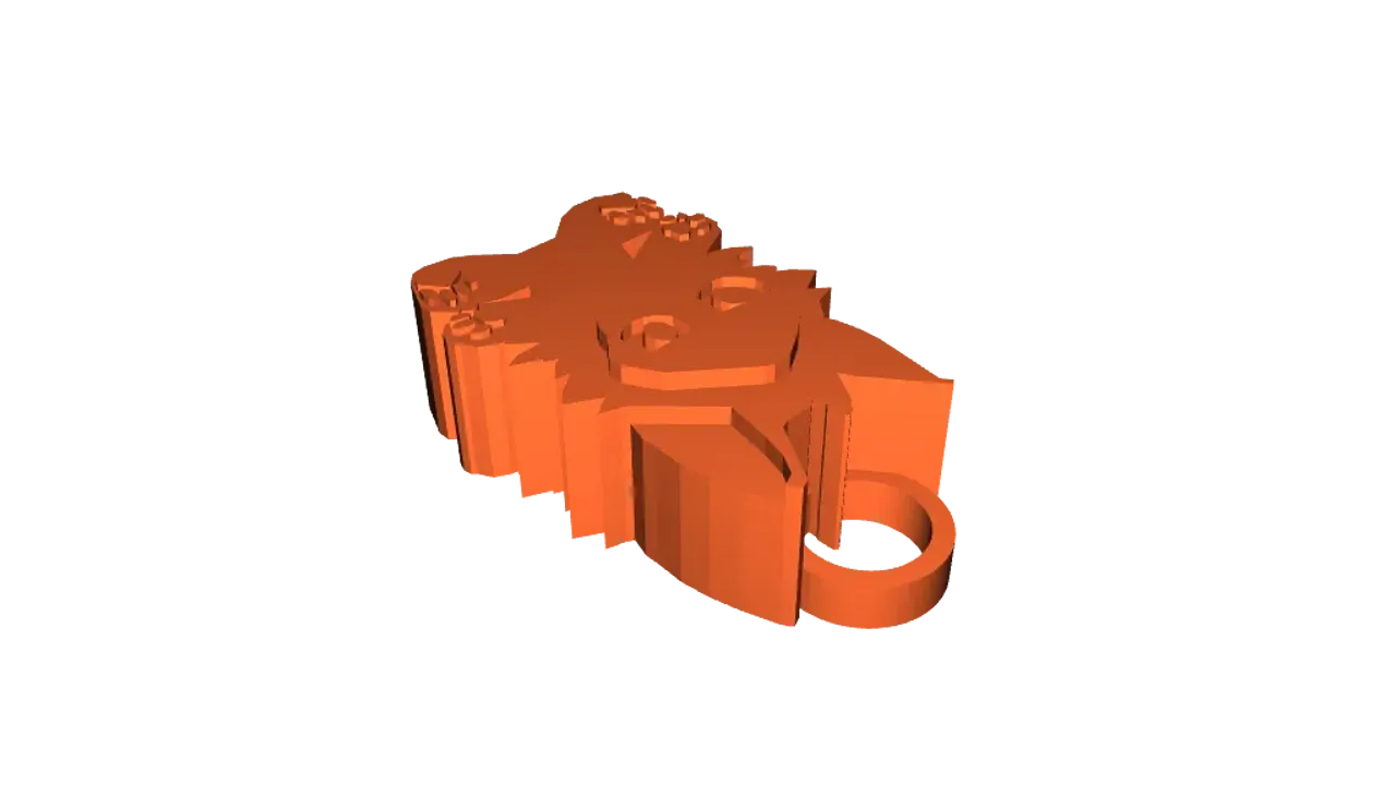Puro Keychain by Souper | Download free STL model | Printables.com