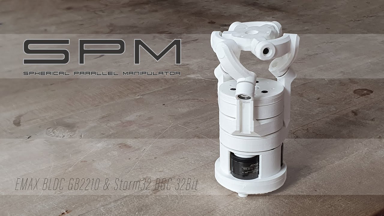 SPM - 3D Printed Spherical Parallel Manipulator by Mickey666Maus ...