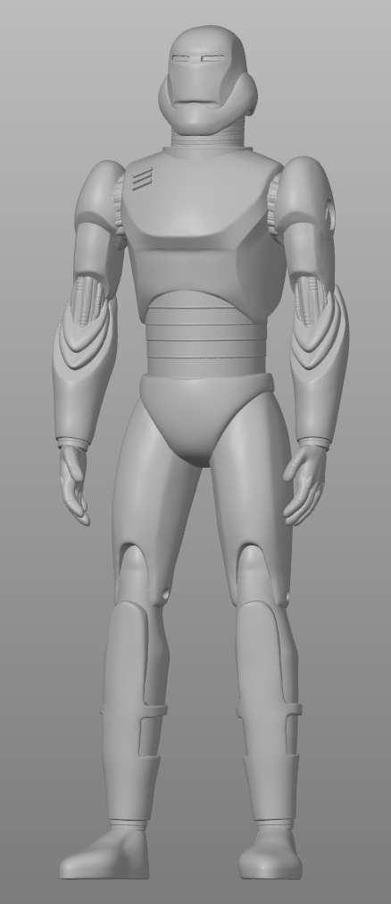 75cm Onyx Robot Goon by M.J. Caboose | Download free STL model ...