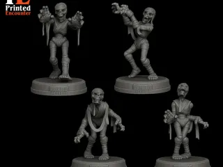 Mummy / Mummies by Printed Encounter | Download free STL model ...