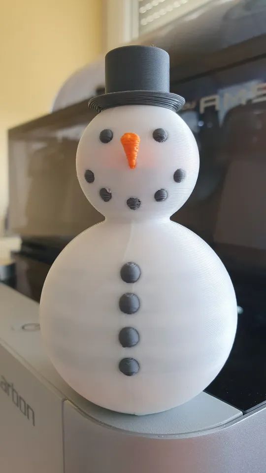 Snowman (multi-color) by Zappa | Download free STL model | Printables.com