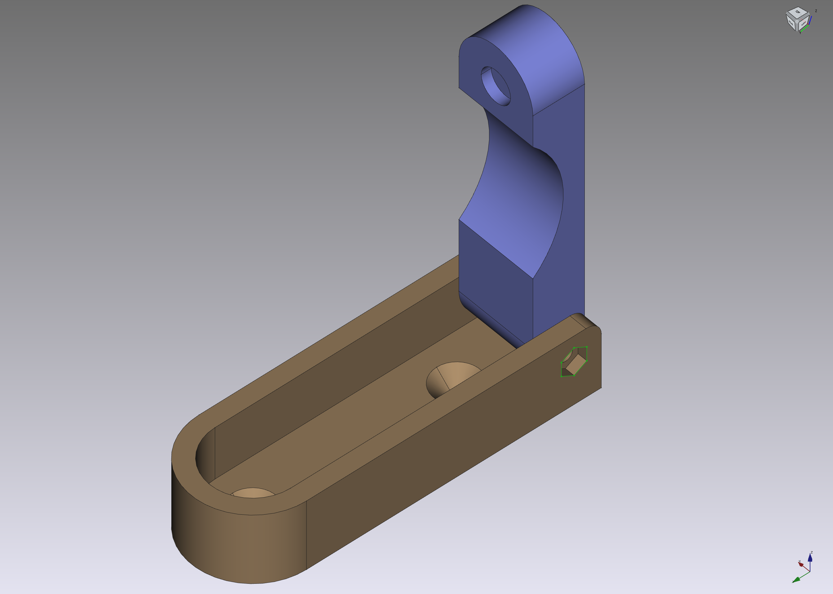 Folding hook by 3D Printing Psycho | Download free STL model ...