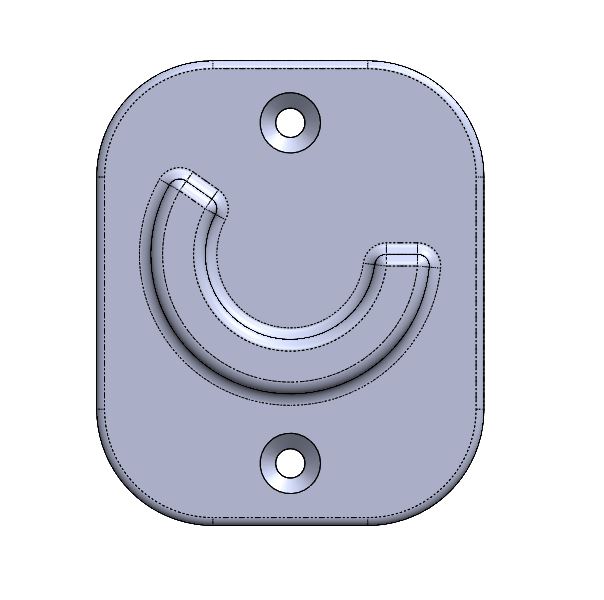 Clothes Rod Rail Holder by Haniel | Download free STL model ...
