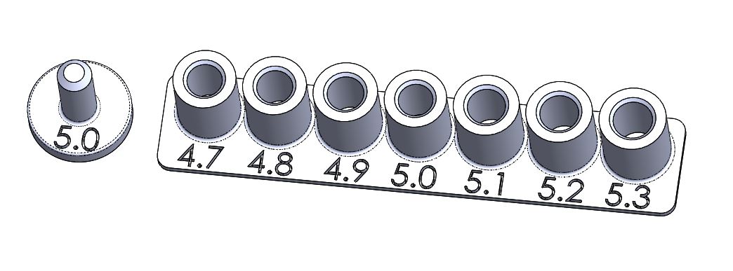 Tolrance test for FDM by Haniel | Download free STL model | Printables.com