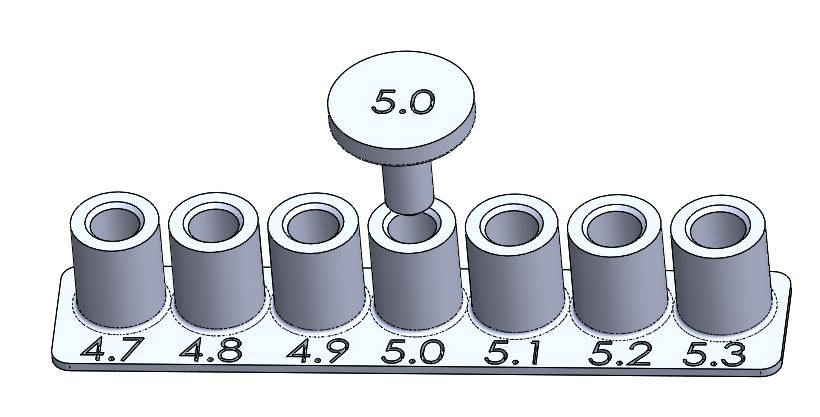 Tolrance test for FDM by Haniel | Download free STL model | Printables.com
