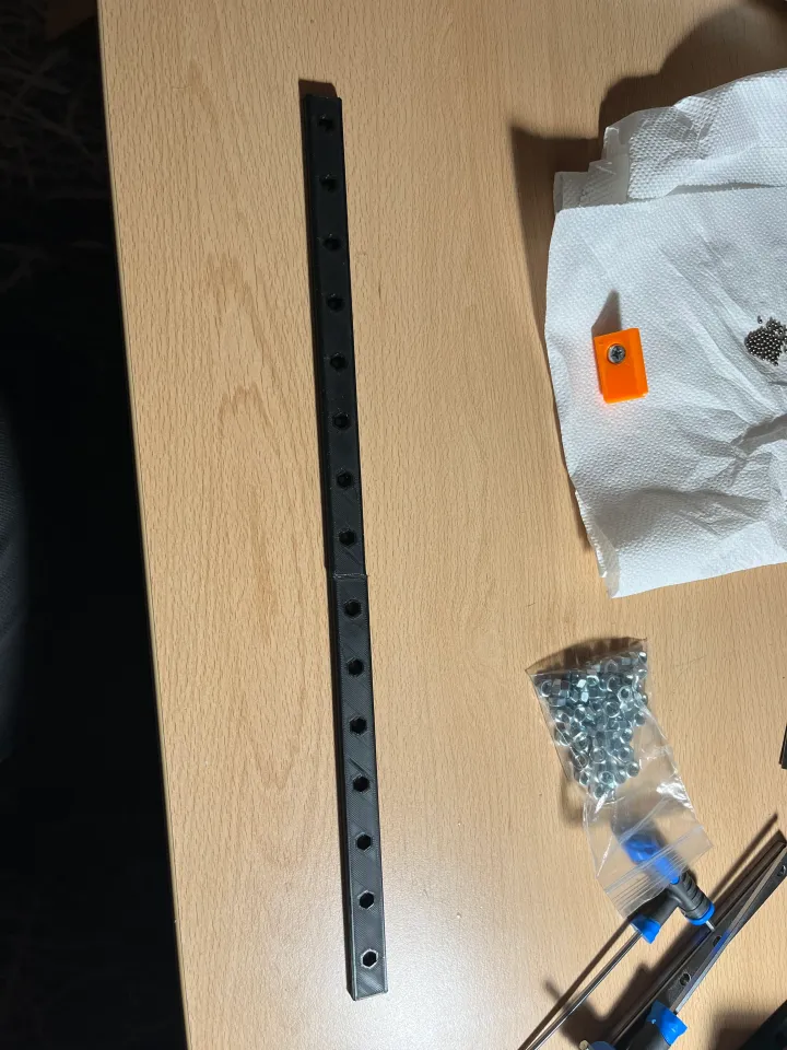 CF Tube MGN12 installation jig by Fump | Download free STL model ...