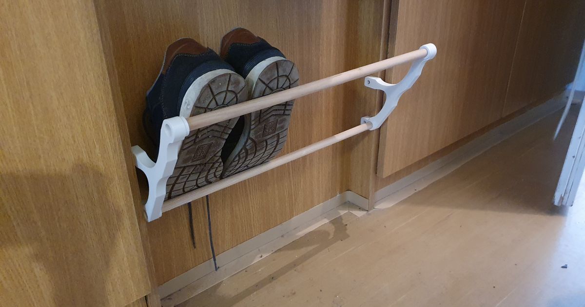 another shoe rack / shelf by vintrlos | Download free STL model ...