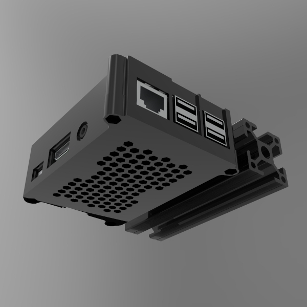 Octoprint - Raspberry Pi3 case with internal Noctua fan by Mauro ...