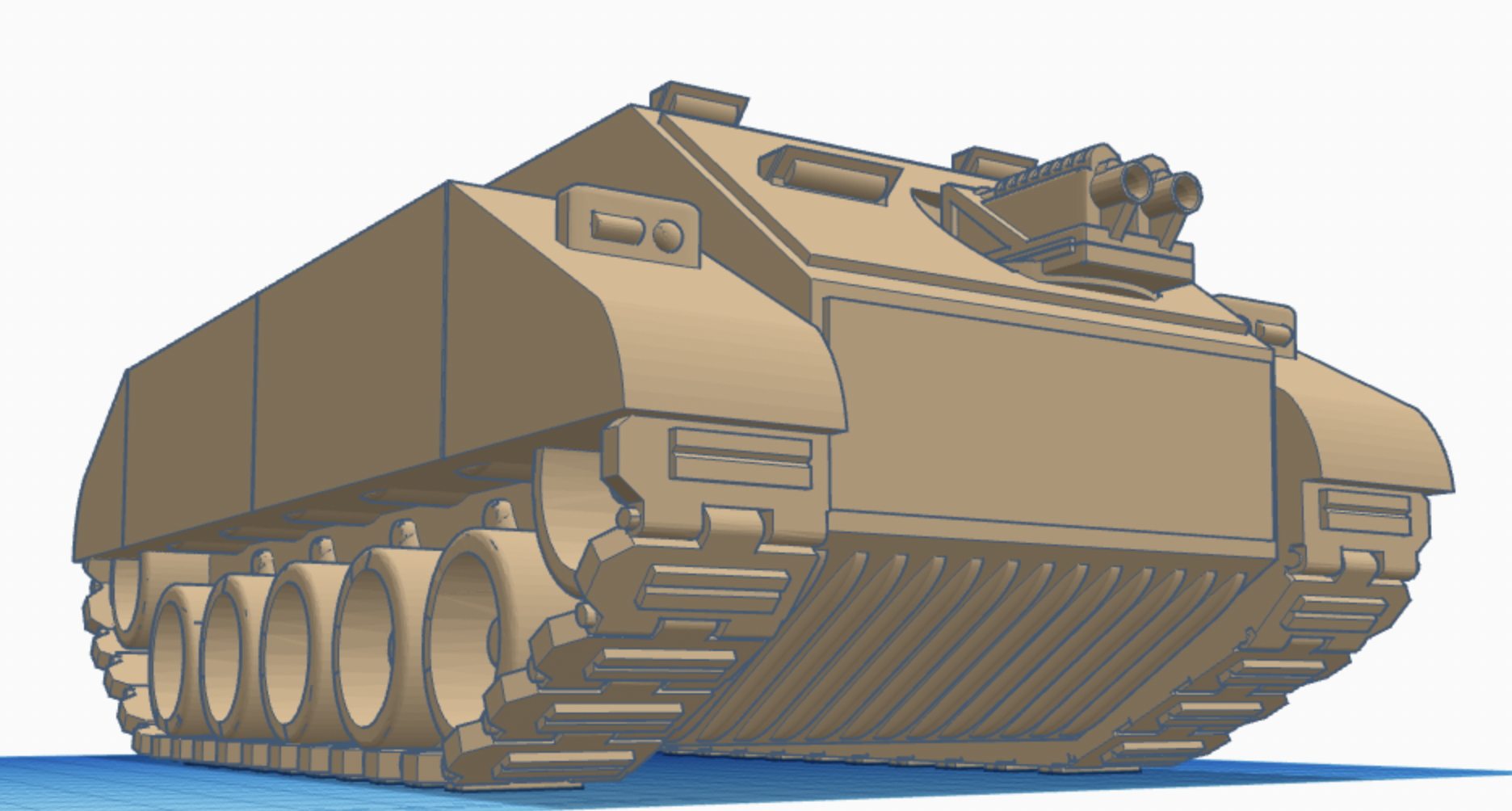 APC-0-V7 Armoured Personnel Carrier - Open Body by RobertusMaximus ...