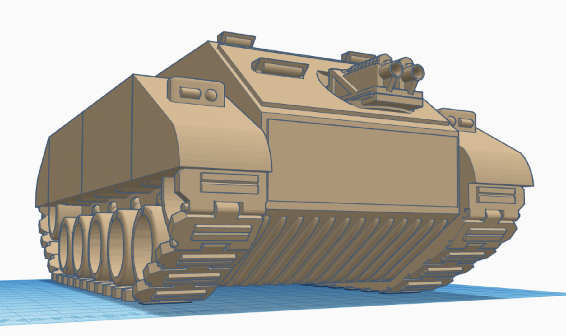 APC-0-V7 Armoured Personnel Carrier - Open Body by RobertusMaximus ...