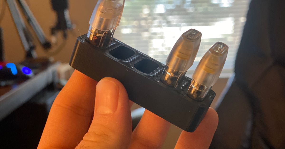 Luster Pod Holder by themasterofunlocking | Download free STL model ...