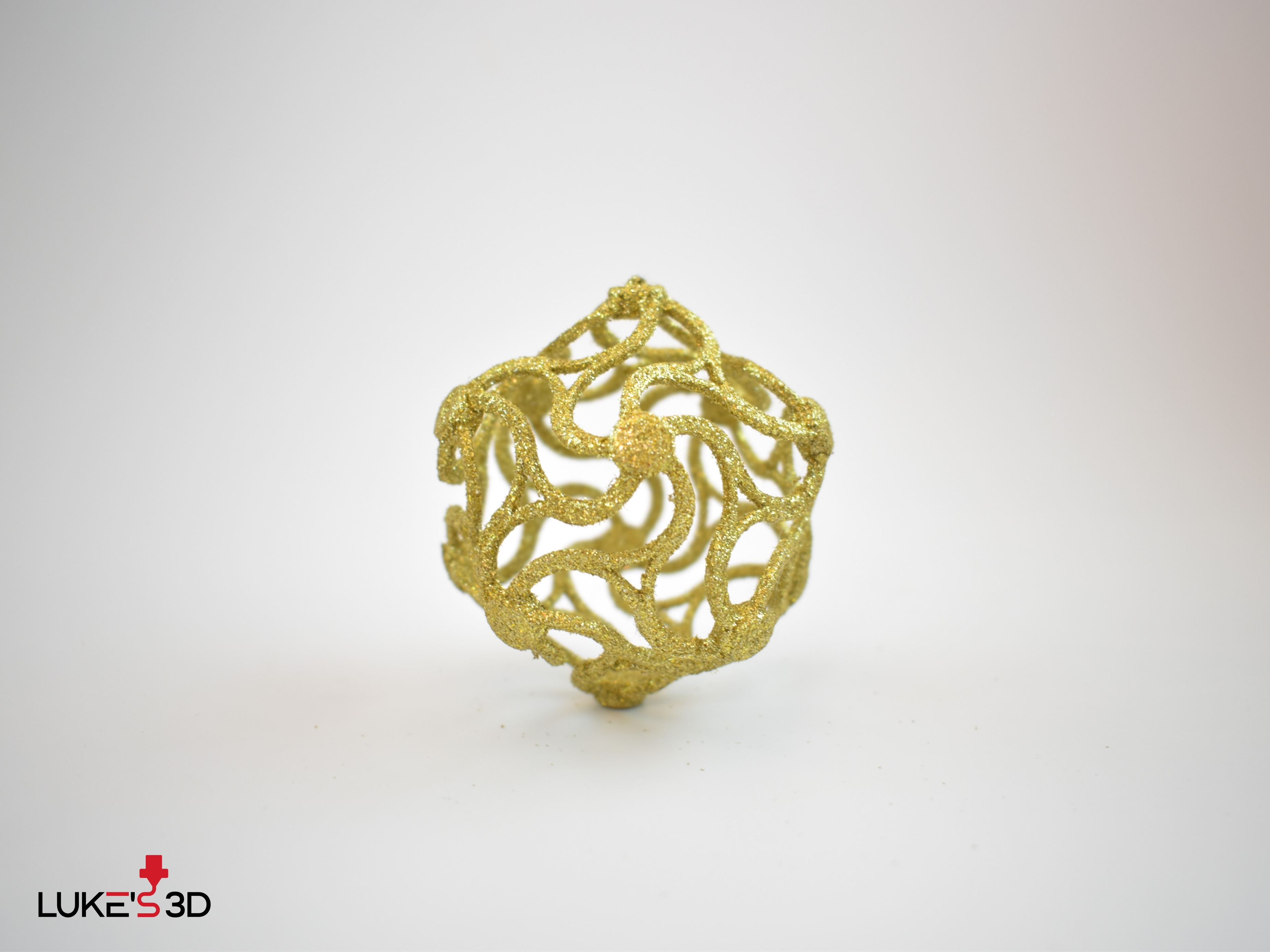 DIY Christmas Wavy Star Ball por Luke's 3D | Descargar modelo STL ...