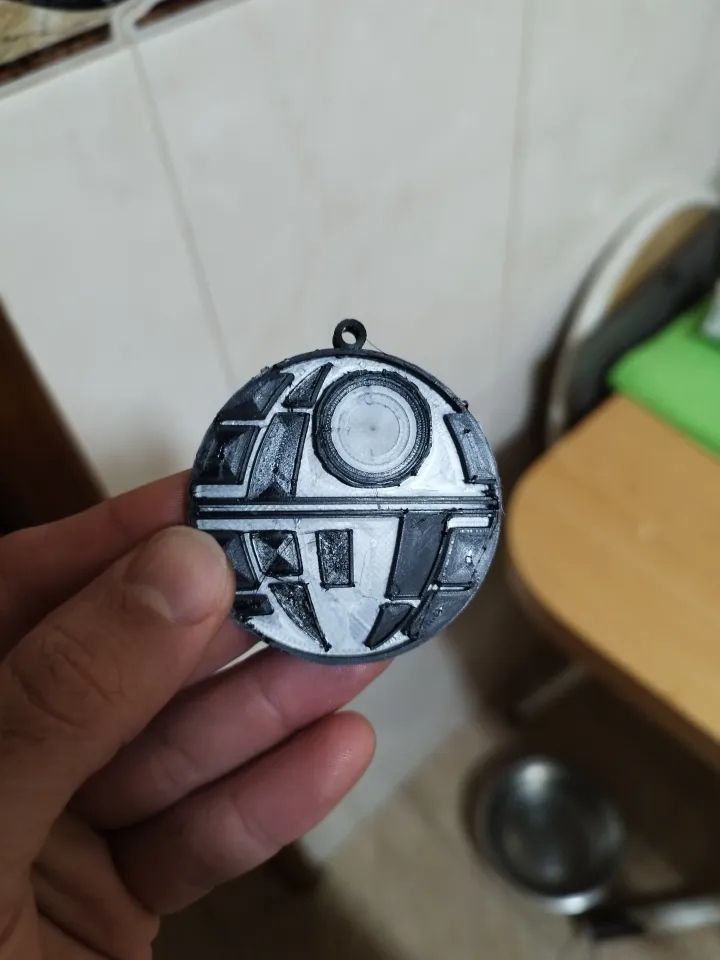 Death Star keychain by Hugo Ferreira | Download free STL model ...