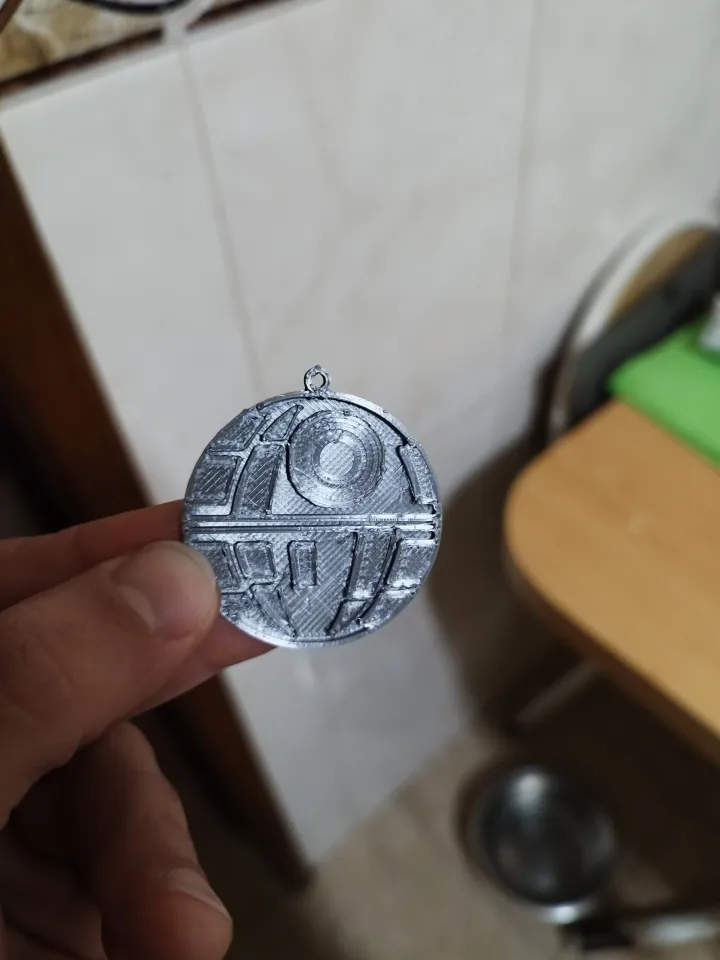 Death Star keychain by Hugo Ferreira | Download free STL model ...