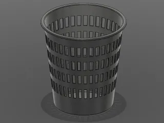 Trash can by 3D Time Lab | Download free STL model | Printables.com