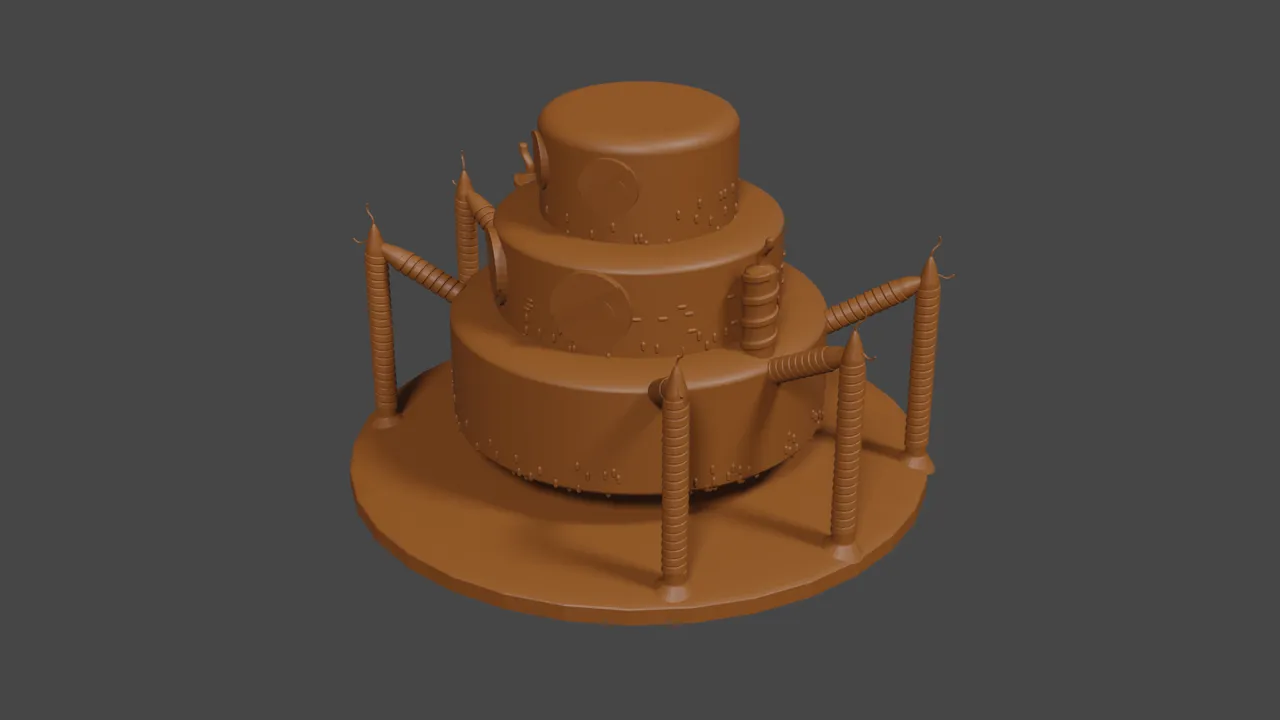 Bugsnax inspired, Daddy Cake Legs , Tabletop DnD miniature by ...