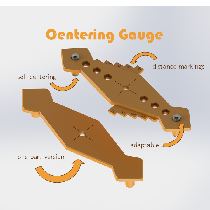 Self Centering Gauge by Chris (Aero)Engineering Design | Download free ...