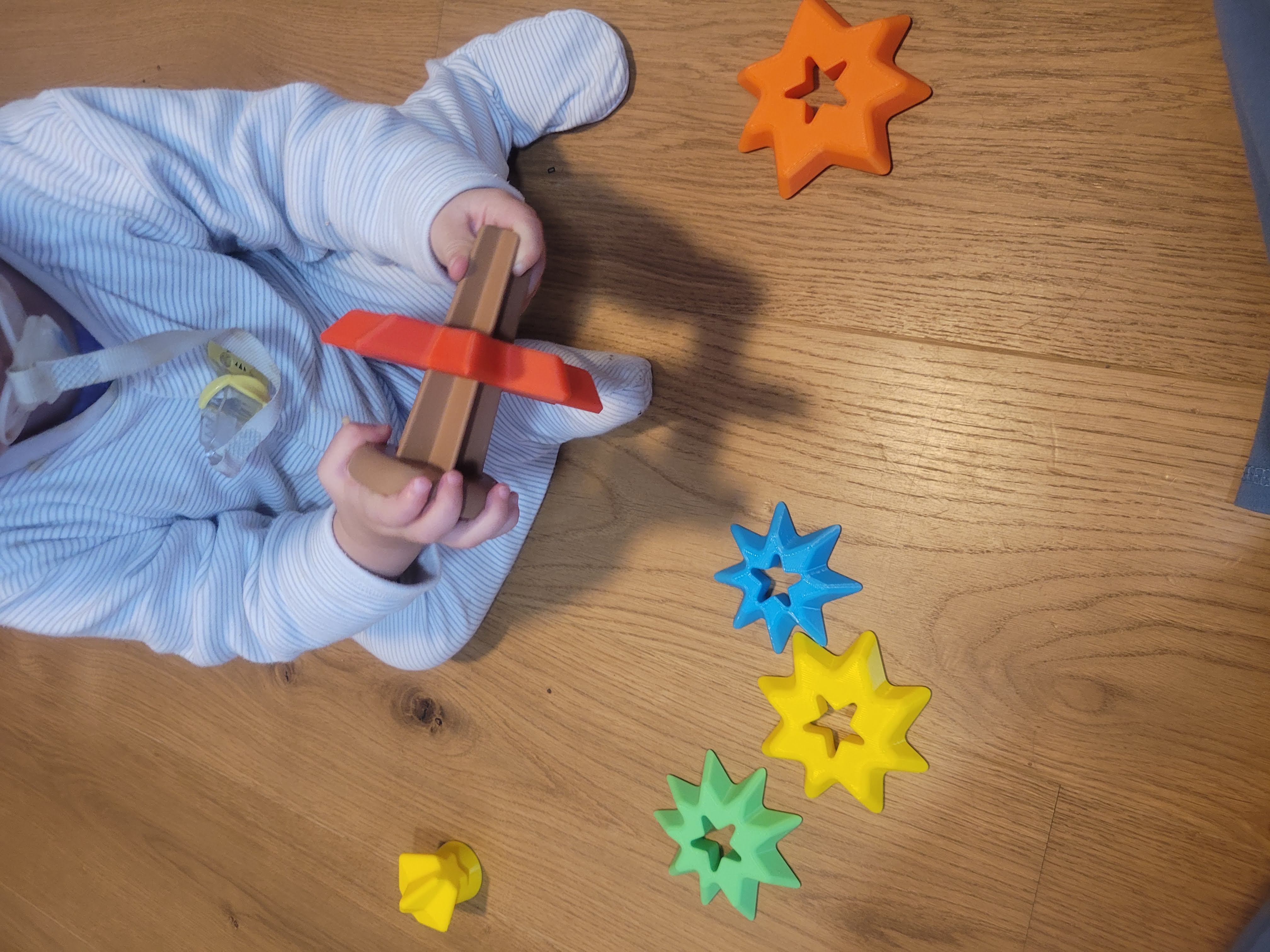 Sensory learning toy - Stackable Christmas-Tree by Interias | Download ...