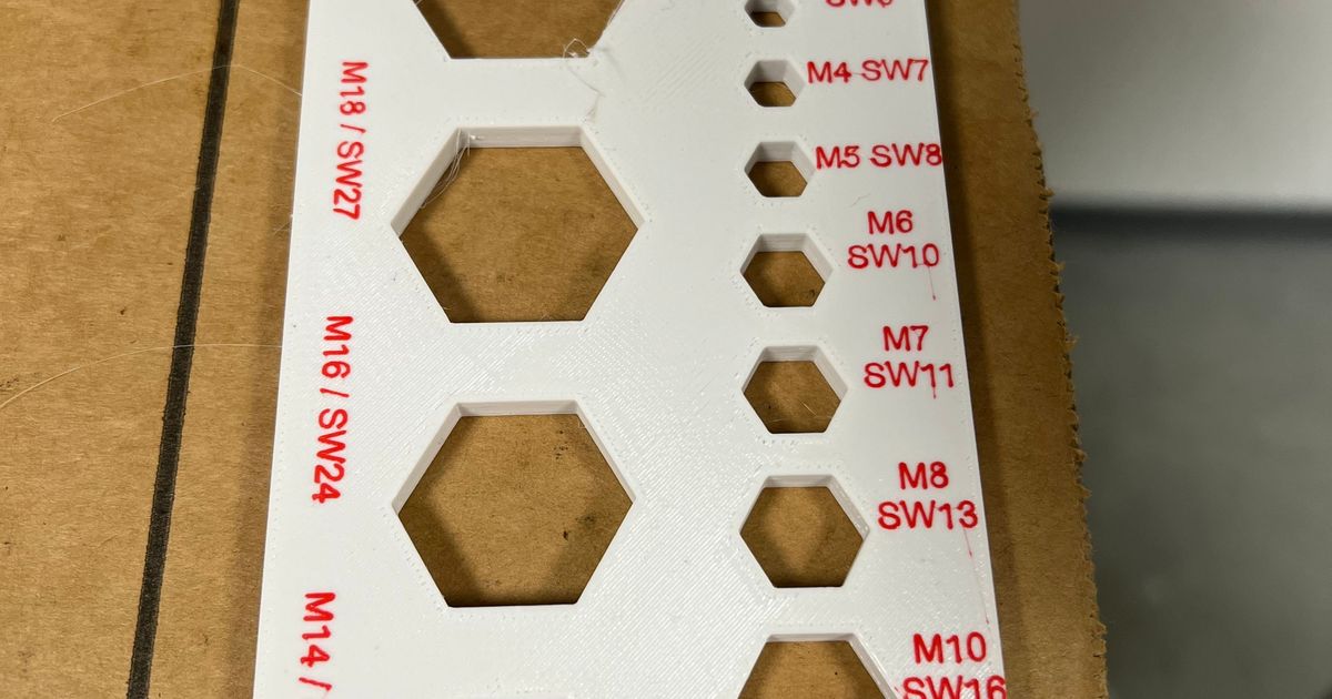 Screw Hex-Head measuring tool ISO 4014 ISO 4017 by Nozzle | Download ...