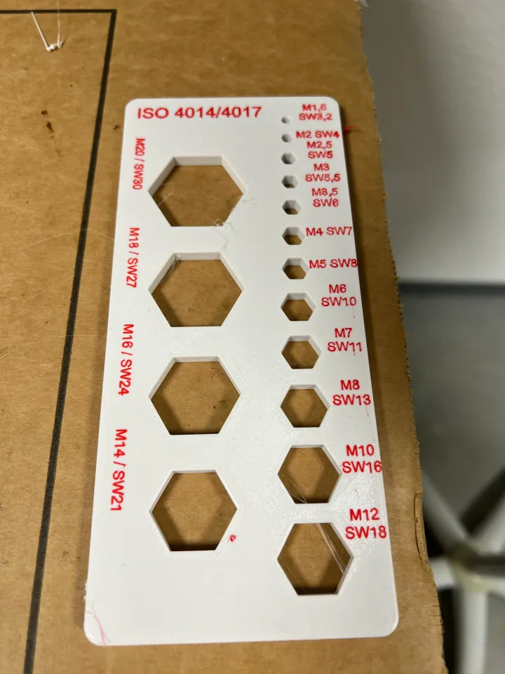 Screw Hex-Head measuring tool ISO 4014 ISO 4017 by Nozzle | Download ...