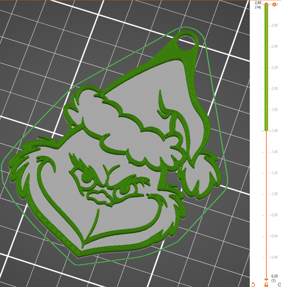 Grinch - Ornament by Wiki Fišer | Download free STL model | Printables.com