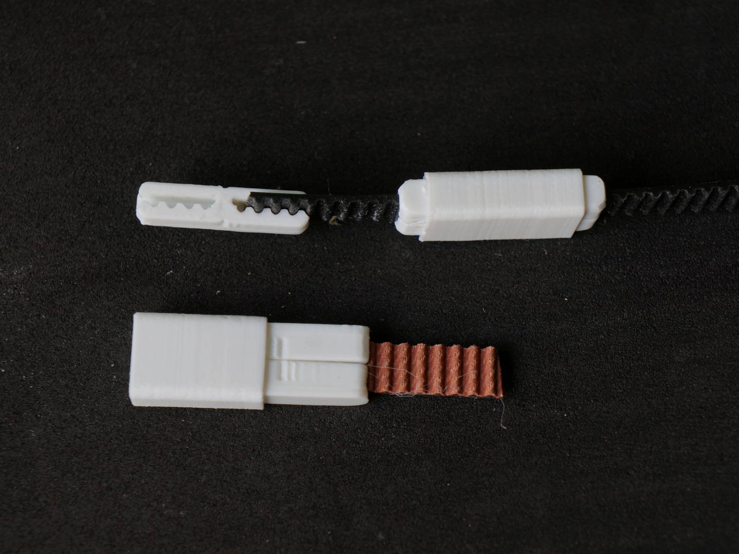 GT2 belt connector by Jack | Download free STL model | Printables.com