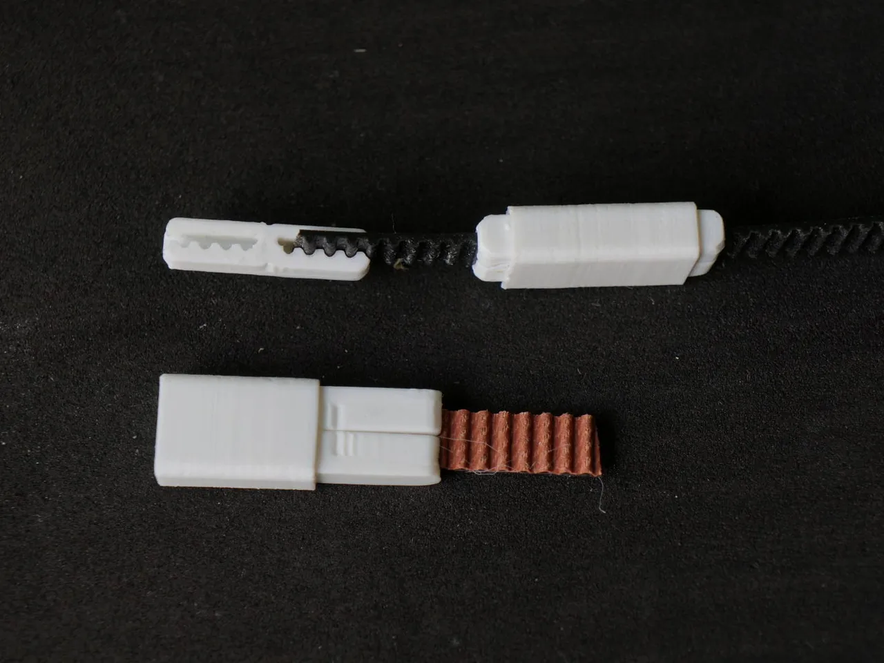 GT2 belt connector by Jack | Download free STL model | Printables.com