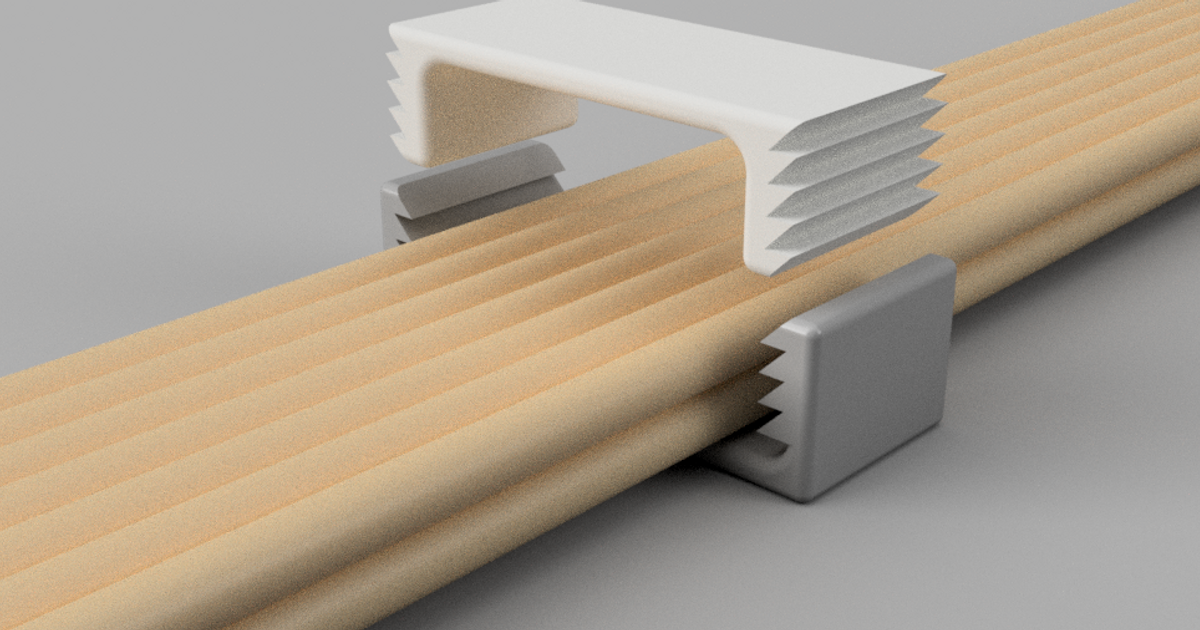 Cable clip parametric by gott150 | Download free STL model | Printables.com